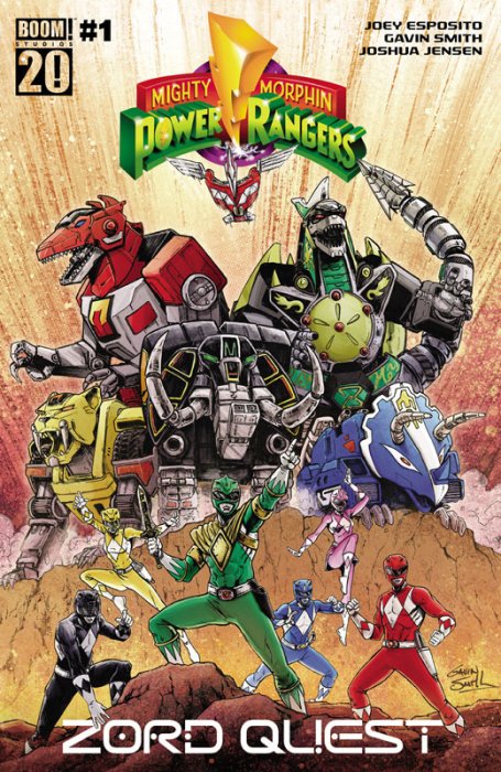 Mighty Morphin Power Rangers - Zord Quest #1 » Download Comics for Free
